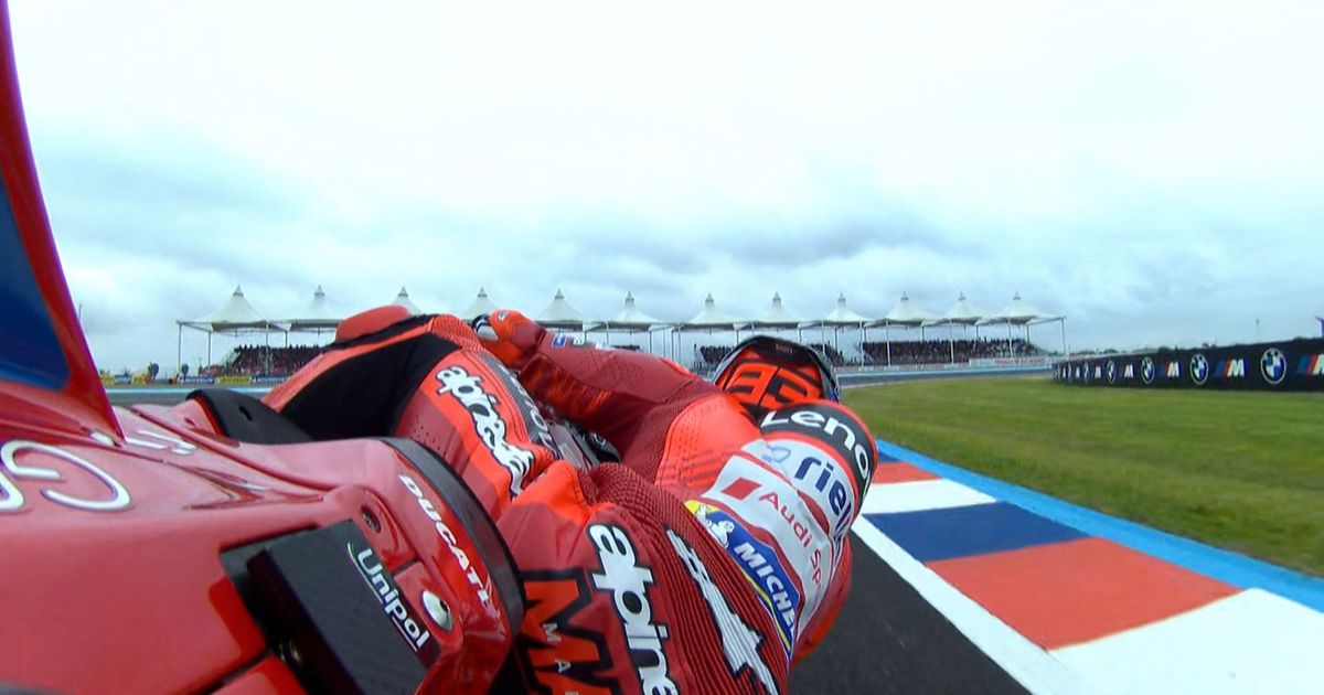 WATCH: Marc Marquez secures pole in Argentina