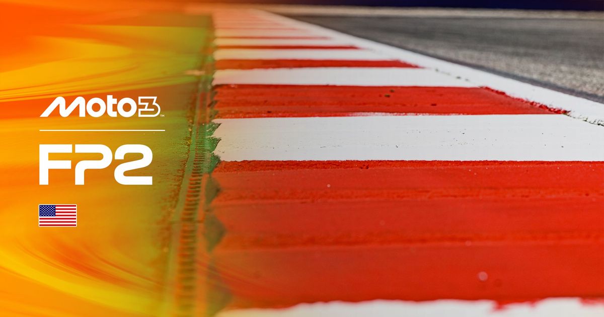 Moto3™ FP2: Red Bull Grand Prix of The Americas