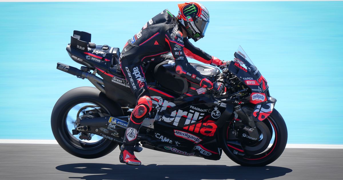 Aprilia sharpen stability focus with new aero at Jerez Test