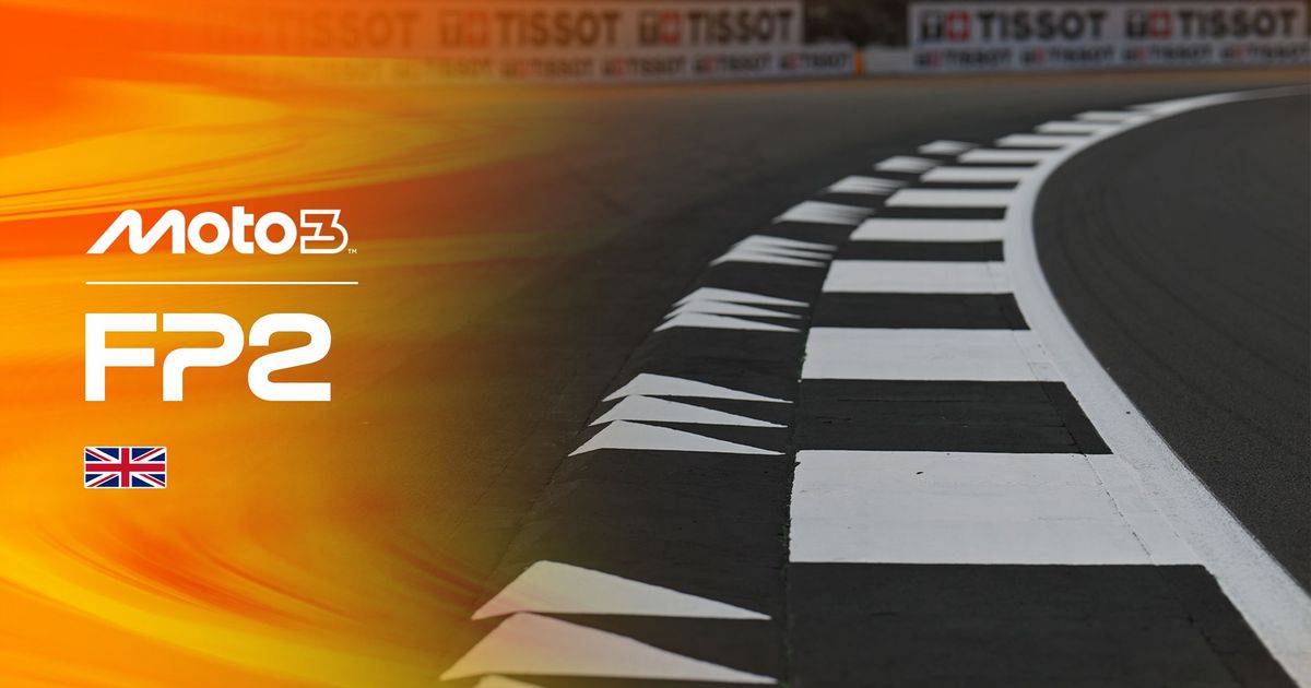 Moto3™ FP2: Tissot Grand Prix of the United Kingdom