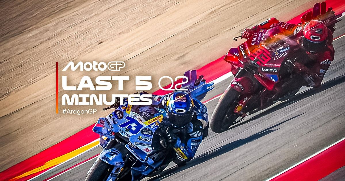 LAST 5 MINS: final minutes from Q2 at Aragon as the lap record is broken