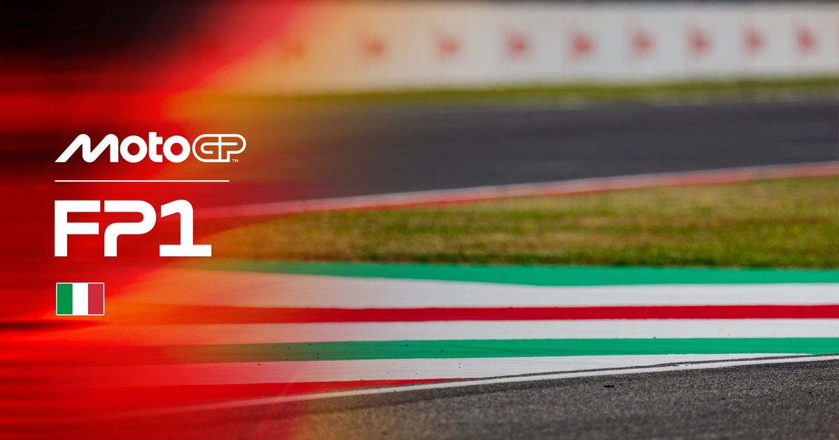 MotoGP™ FP1: Brembo Grand Prix of Italy
