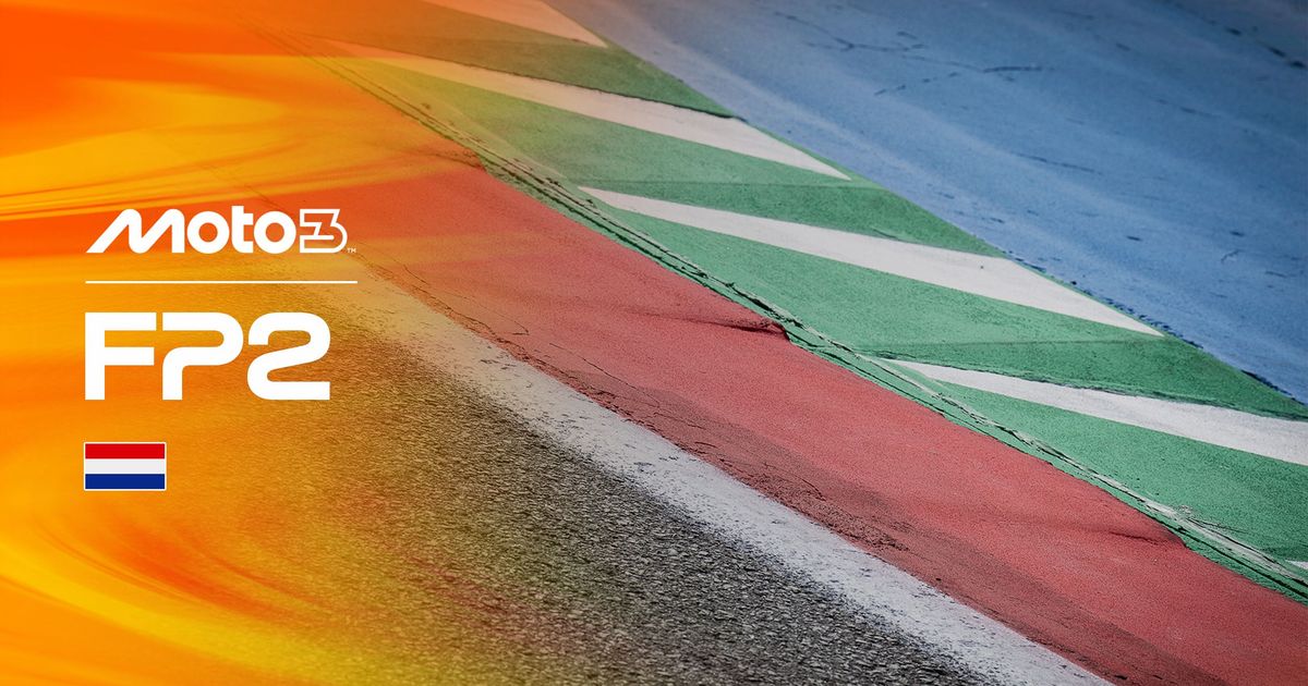 Moto3™ FP2: Motul Grand Prix of the Netherlands