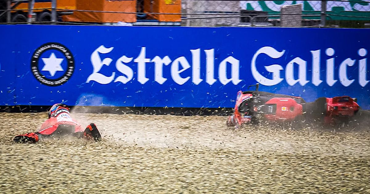 WATCH: Marc Marquez' Friday ends in the gravel after second fast crash