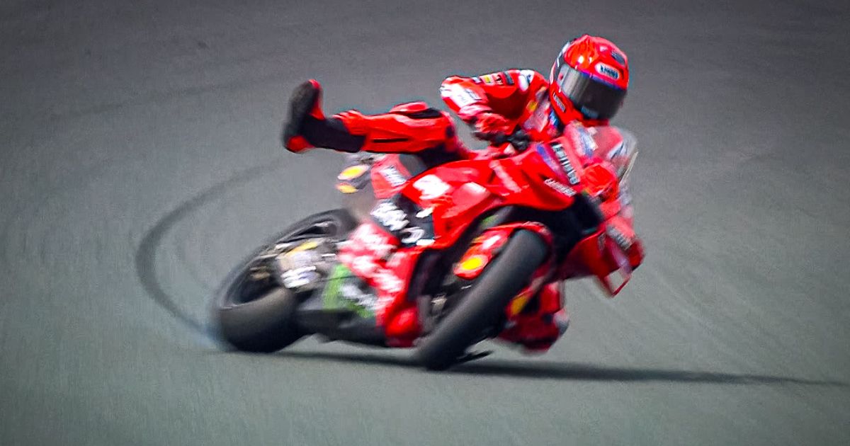 WATCH: Marc Marquez suffers nightmare start in Assen after high-speed crash