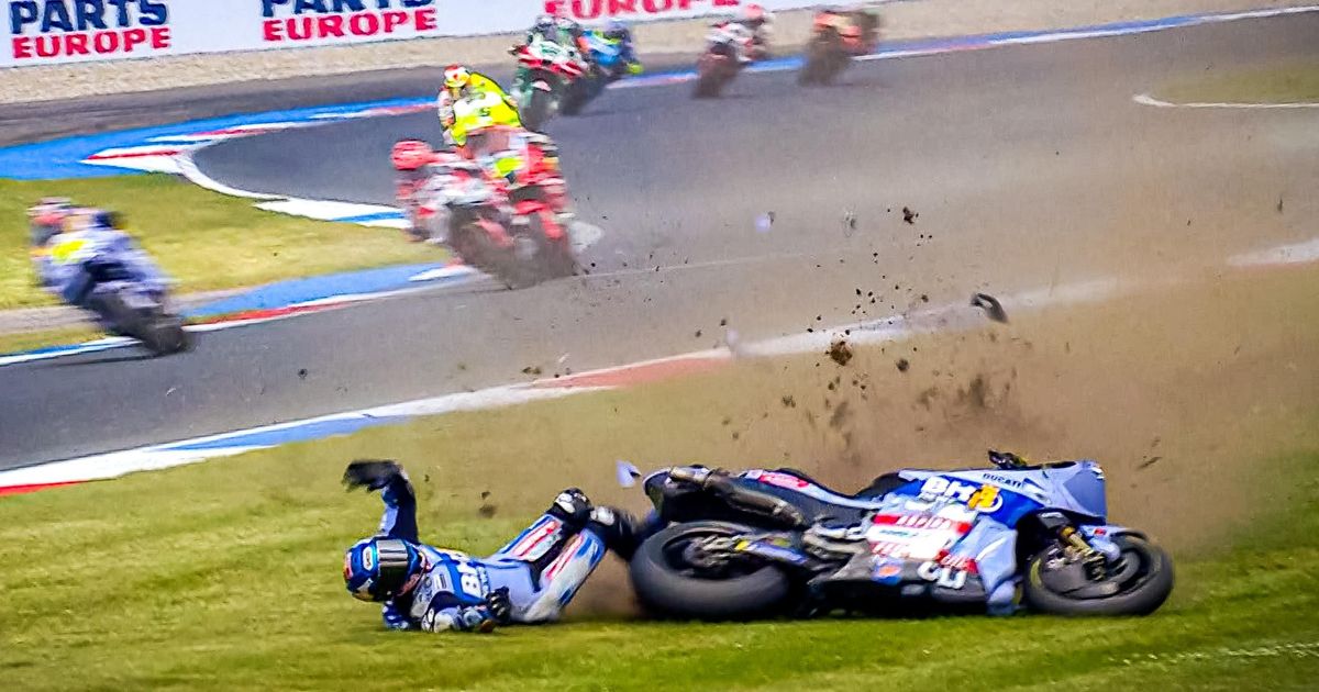 第10戦オランダGP『MotoGP™クラス』～クラッシュ