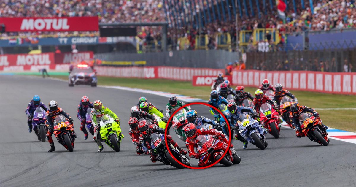 Marc Marquez' rocket launch from the line earns Best Take Off honours