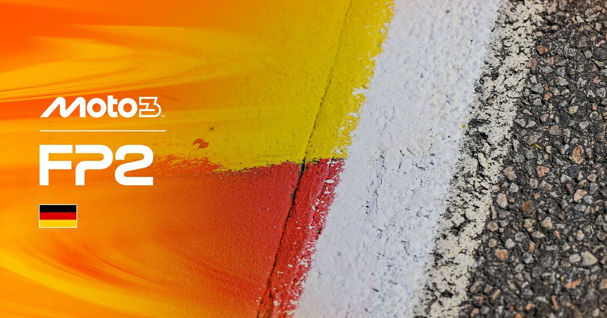 Moto3™ FP2: Liqui Moly Grand Prix of Germany