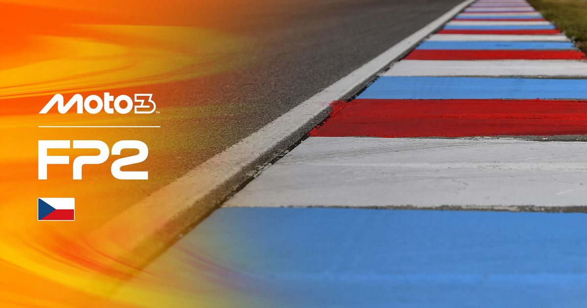 Moto3™ FP2: Tissot Grand Prix of Czechia