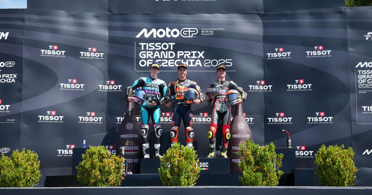 Moto3™ rostrum round up: Rueda, Quiles and Muñoz