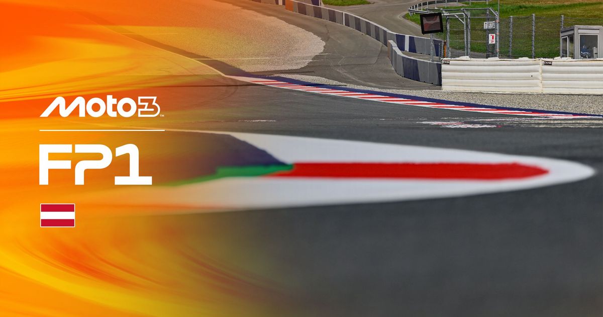 Moto3™ FP1: BWIN Grand Prix of Austria