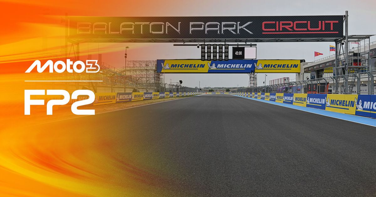 Moto3™ FP2: Michelin® Grand Prix of Hungary