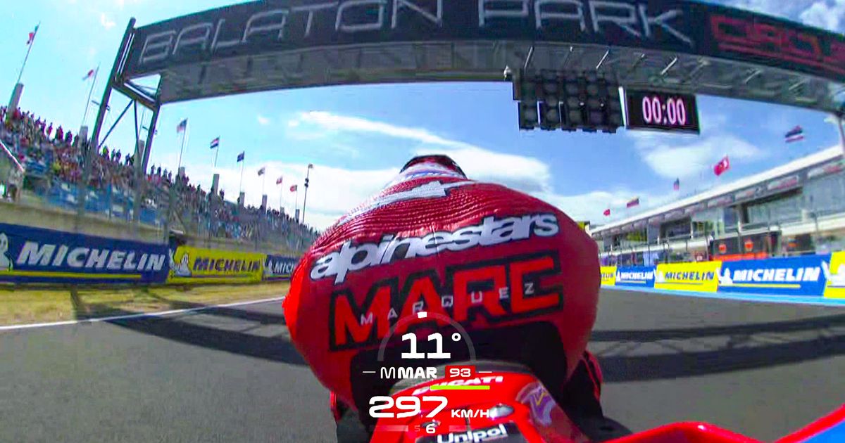 OnBoard: ride with Marc Marquez as takes Balaton pole!