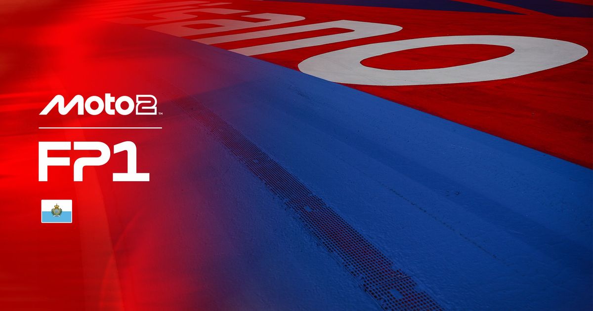 Moto2™ FP1: Red Bull Grand Prix of San Marino and the Rimini Riviera