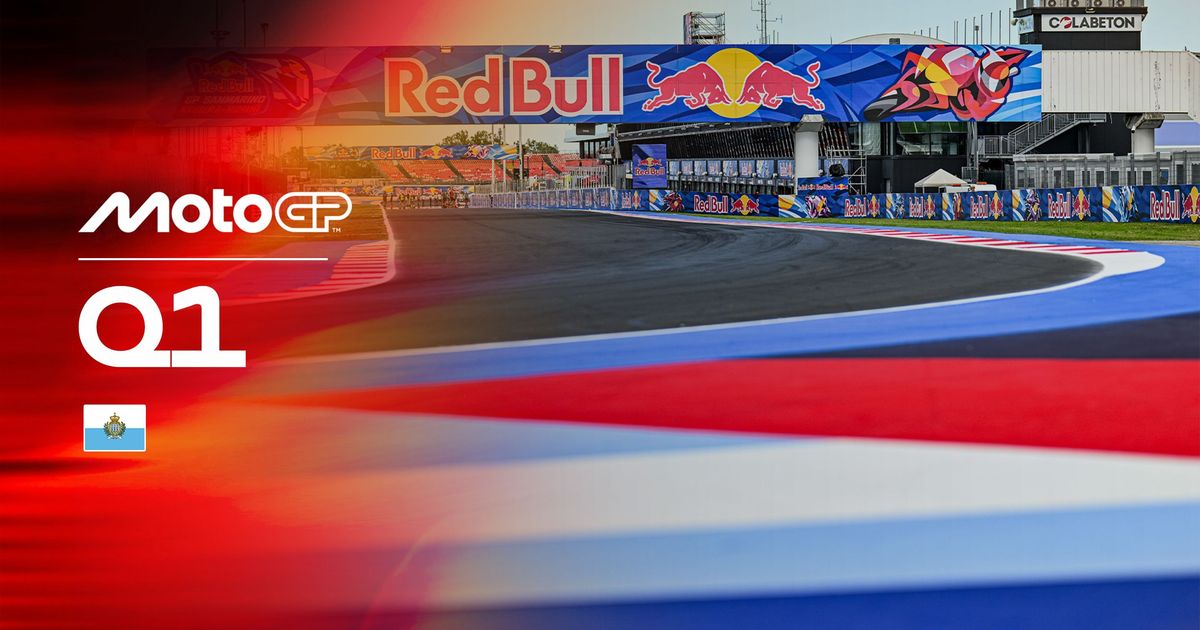 MotoGP™ Q1: GP Red Bull de San Marino y de la Riviera de Rimini
