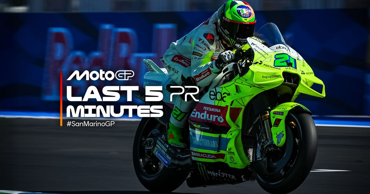 LAST 5 MINS: See how the Q2 places were decided in Misano