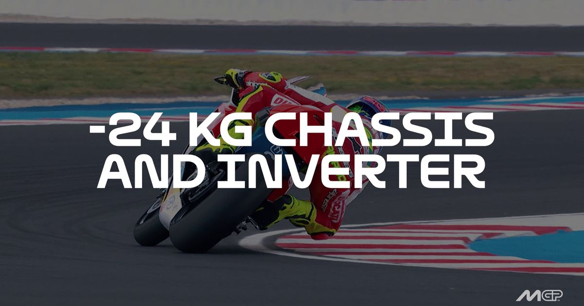 MotoE™: The evolution of bike weight