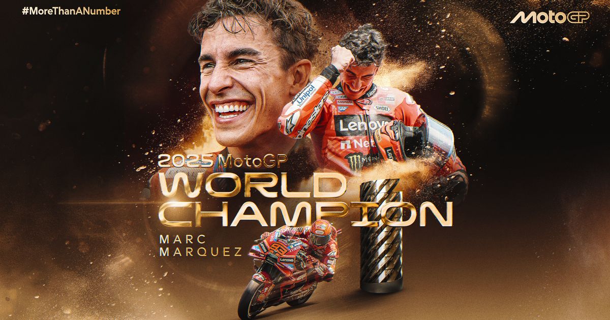 Marc Marquez, your 2025 MotoGP World Champion