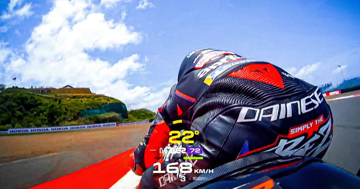 OnBoard: Bezzecchi Pecahkan Rekor Lap Mandalika
