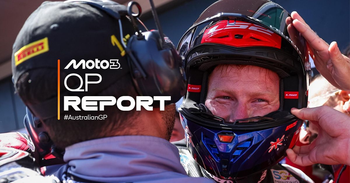 Moto3™ Australia: Rider Tuan Rumah Joel Kelso Pole Position