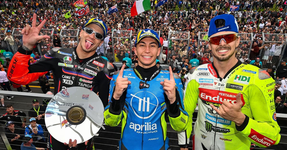 Full house: Trackhouse MotoGP joins the winners' club