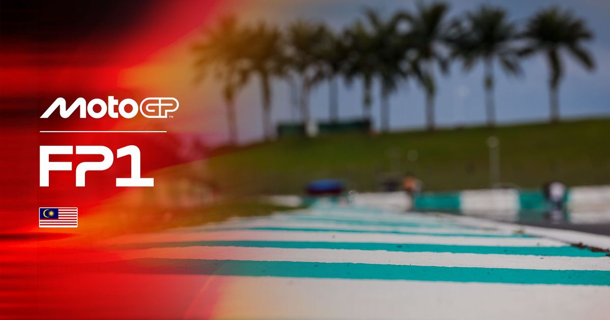 MotoGP™ FP1: Petronas Grand Prix of Malaysia