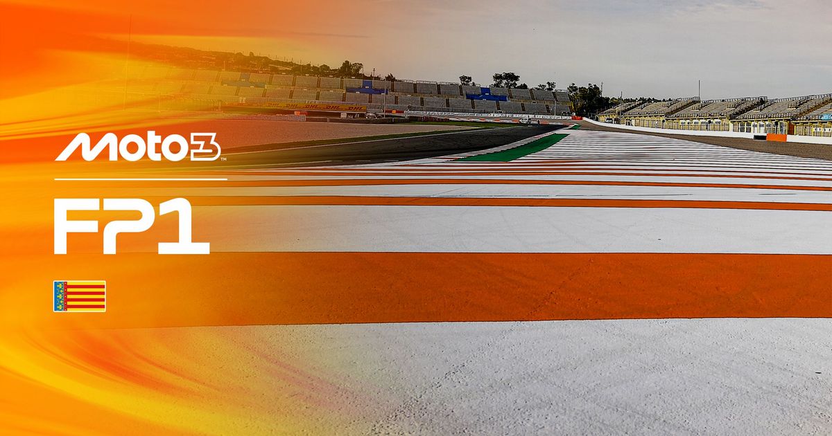 Moto3™ FP1: Motul Grand Prix of the Valencian Community