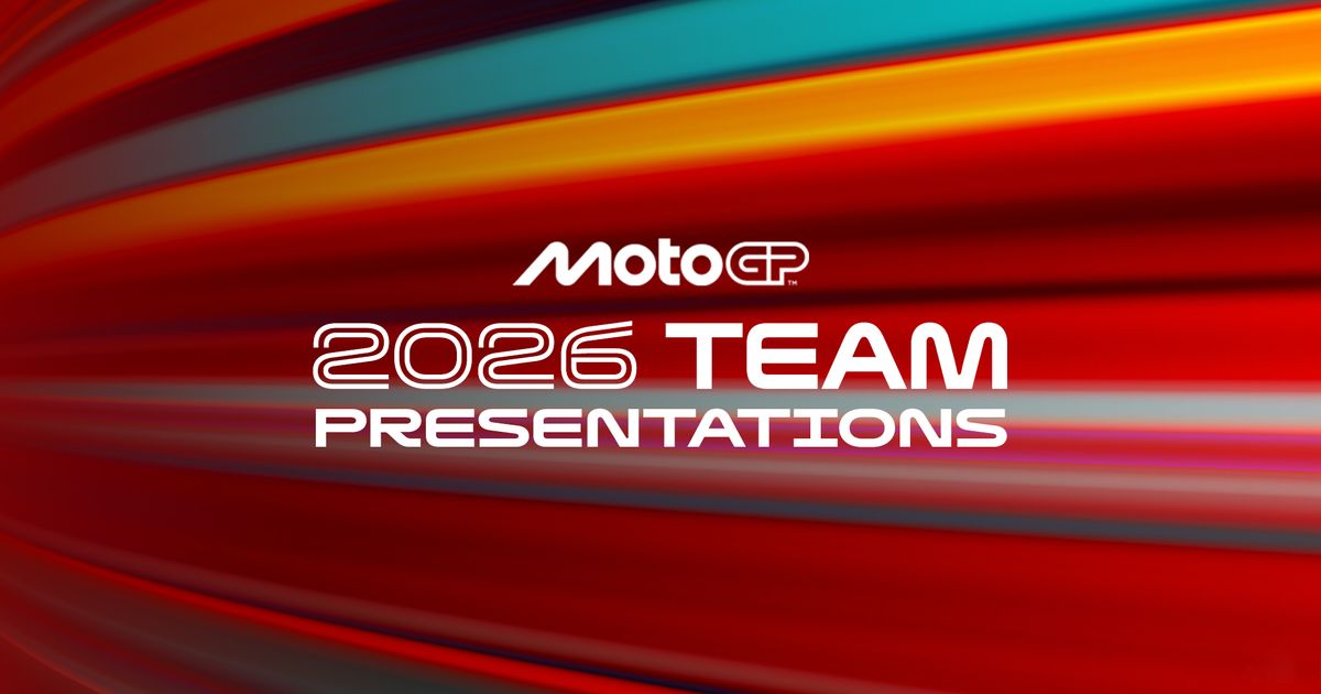 Presentazioni team MotoGP™ 2026: tutte le date
