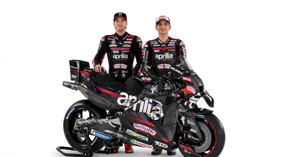 Aprilia Racing roar into 2026: new livery revealed in Milan