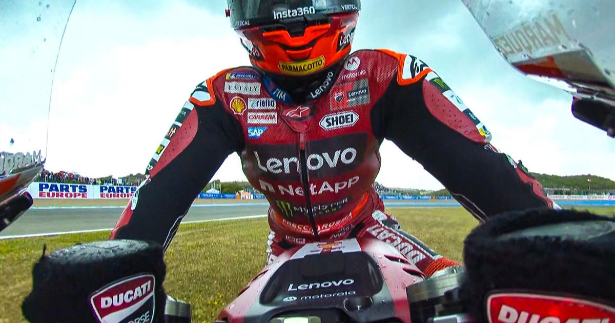 Why was Marc Marquez not penalised in Jerez?