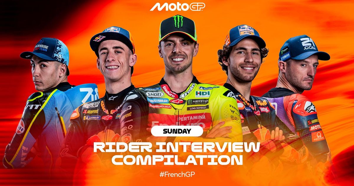 Word on the Grid: hear the rider's reactions after the French GP