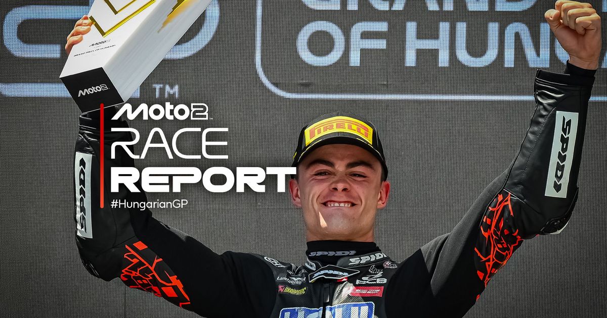 Moto2™ Hungaria: Manu Gonzalez Bukukan Kemenangan Hat-Trick