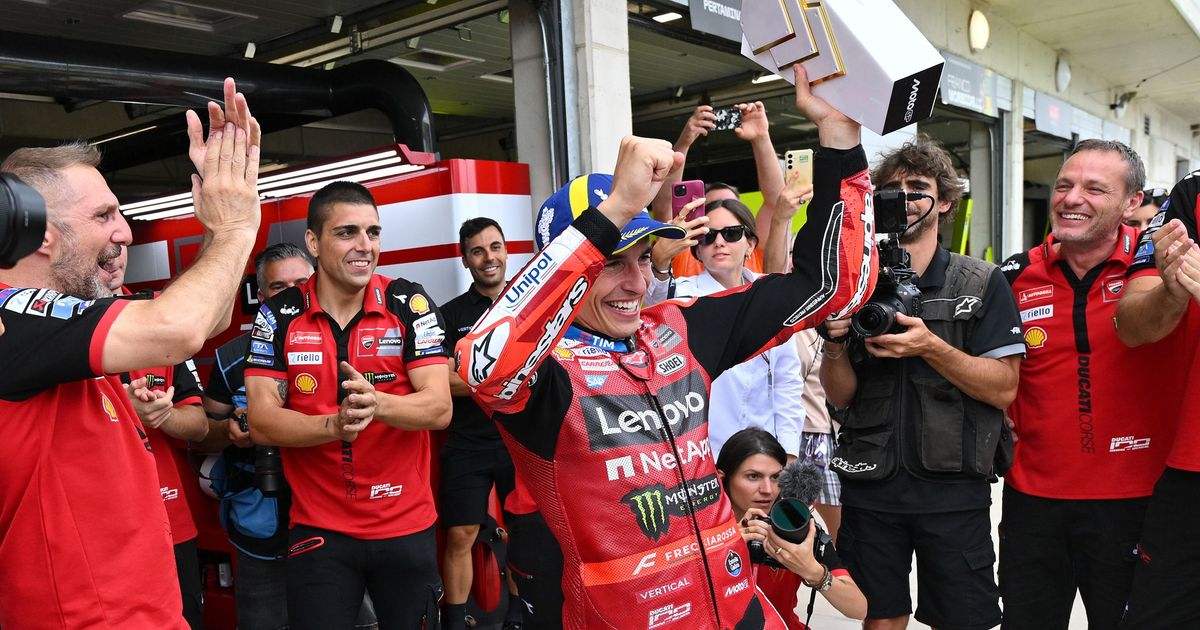 UNSEEN: “It’s as if someone’s writing history” - Marc Marquez and the ...