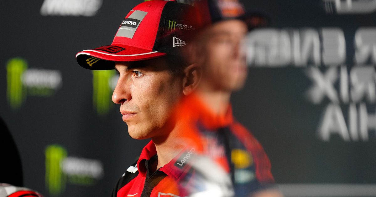 Marc Marquez: "Balaton was there, but it was a bit fake because it was ...