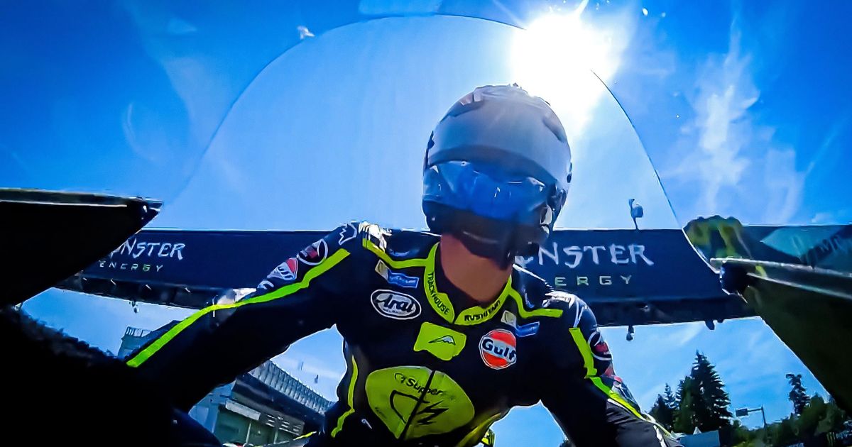 OnBoard: Ogura stuns for maiden MotoGP pole at Brno